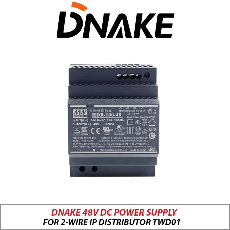 DNAKE 2-WIRE & ANALOG INTERCOM ∙ Doris CCTV