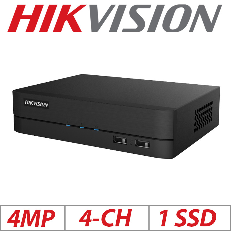 4 Channel DVR: Hikvision 4CH DVR Camera Systems ∙ Doris CCTV