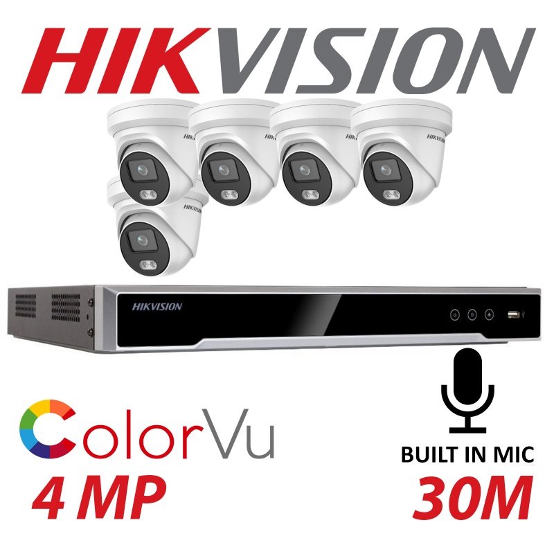 8 Channel IP POE Kits: Hikvision 8CH IP POE Systems ∙ Doris CCTV