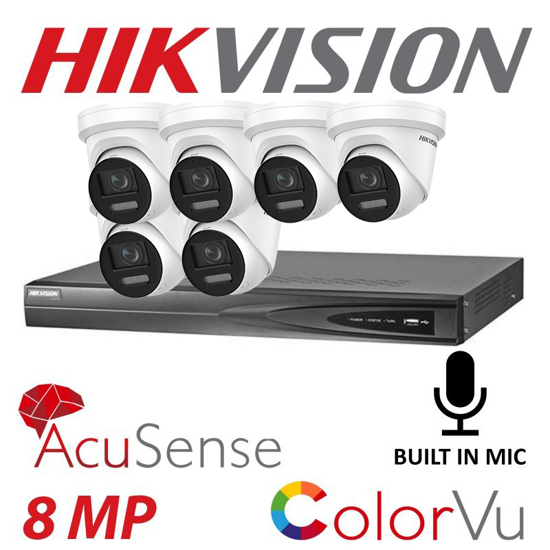 8 Channel IP POE Kits: Hikvision 8CH IP POE Systems ∙ Doris CCTV