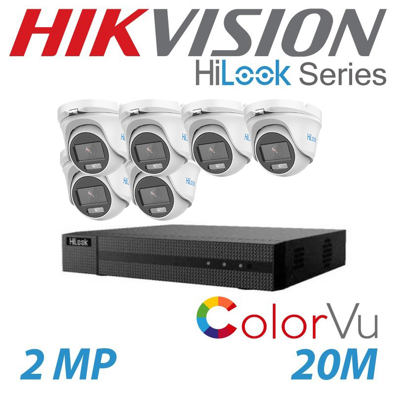 8 Channel CCTV Kit: Hikvision 8CH Kit with BNC Cables ∙ Doris CCTV