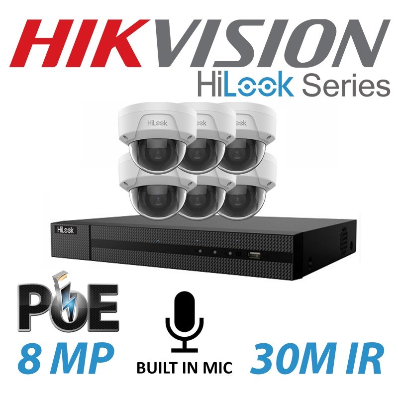 8 Channel IP POE Kits: Hikvision 8CH IP POE Systems ∙ Doris CCTV