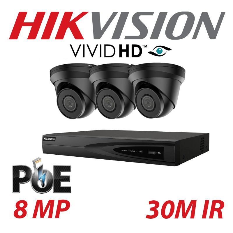 4 Channel POE Kits: Hikvision 4CH POE Kits ∙ Doris CCTV