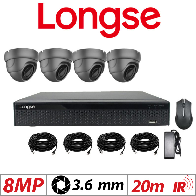 4 Channel POE Kits: Hikvision 4CH POE Kits ∙ Doris CCTV