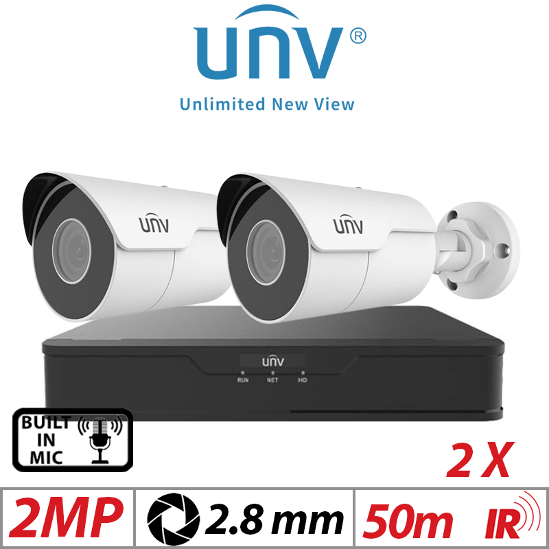 UNIVIEW 2MP IP KIT ∙ Doris CCTV