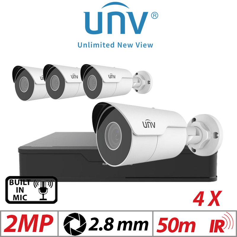 UNIVIEW 2MP IP KIT ∙ Doris CCTV