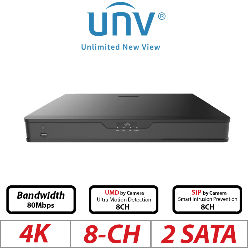 UNIVIEW 8CH NVR ∙ Doris CCTV