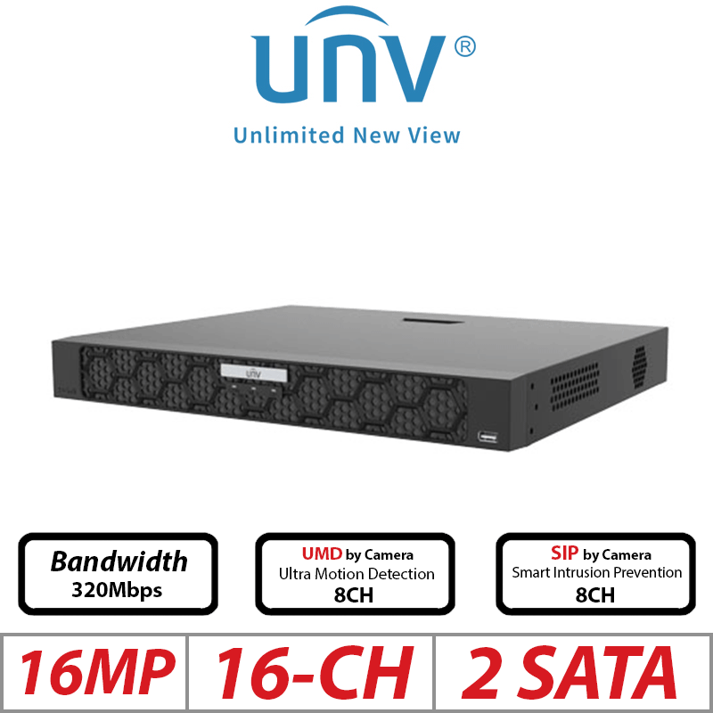UNIVIEW 16CH NVR ∙ Doris CCTV