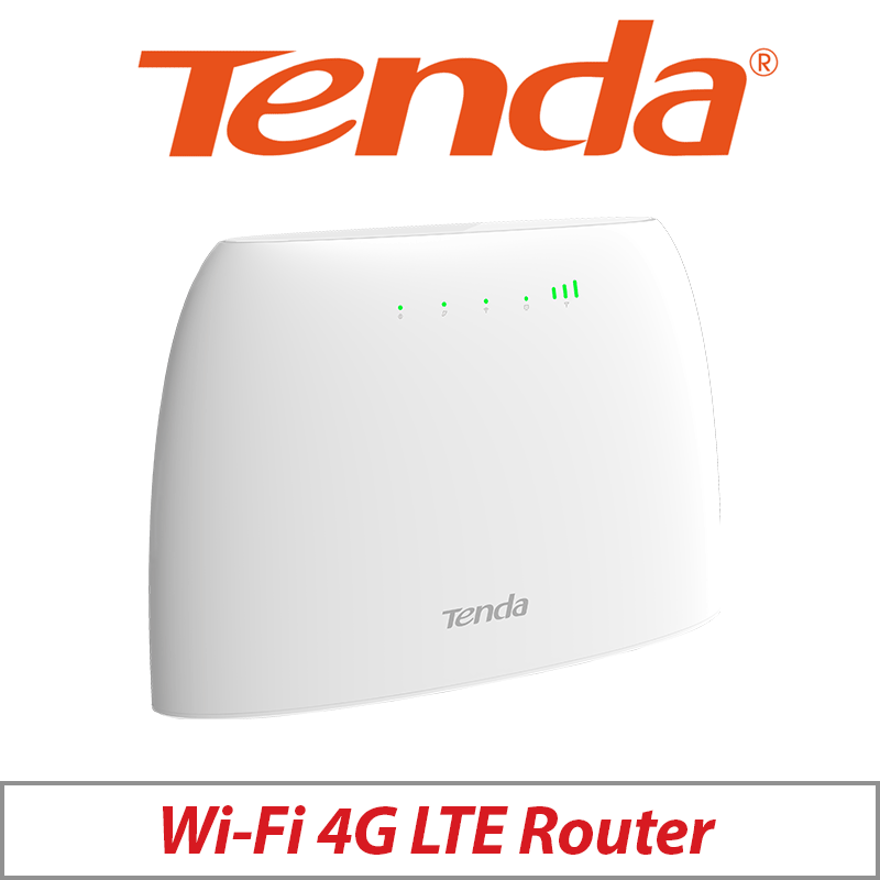 TENDA N300 WI-FI 4G LTE ROUTER - 4G03 ∙ Doris CCTV