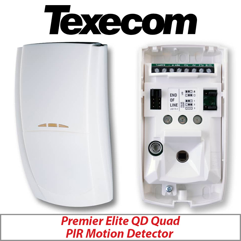 TEXECOM PREMIER ELITE QD QUAD AFF-0001 PIR MOTION DETECTOR - GRADE 2 ∙ ...