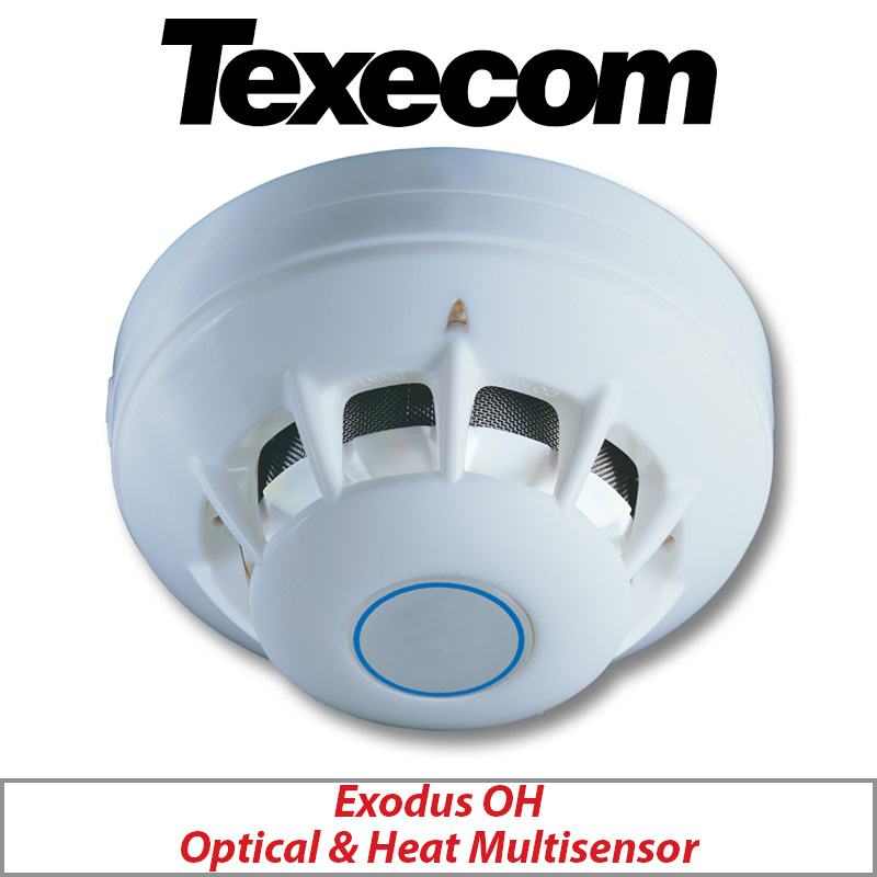 TEXECOM EXODUS OH OPTICAL SMOKE AND HEAT MULTI-SENSOR AGB-0001 ∙ Doris CCTV