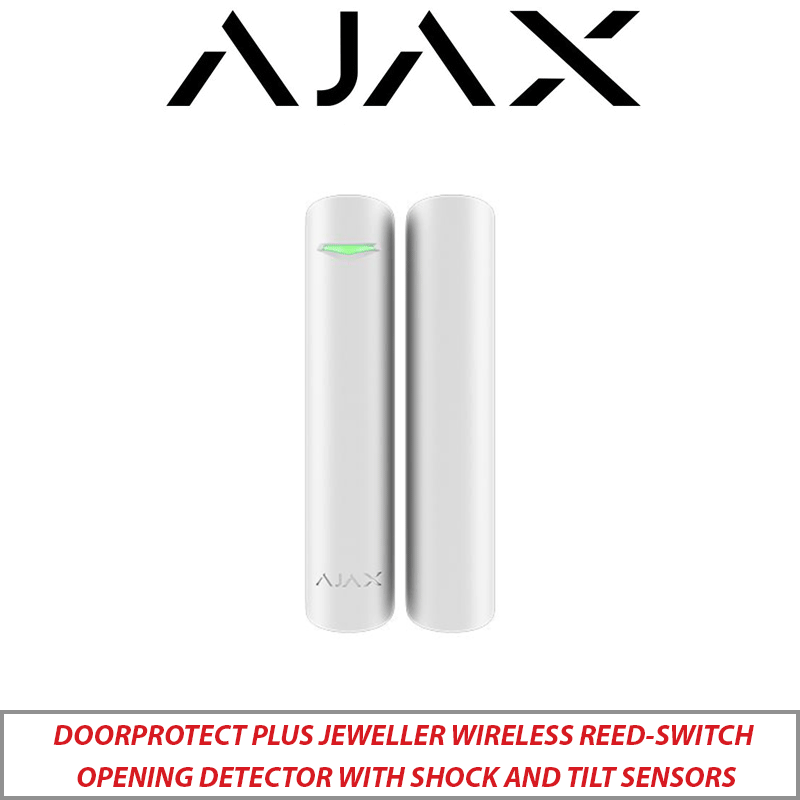 AJAX DOOR PROTECT PLUS JEWELLER WIRELESS REED-SWITCH OPENING DETECTOR ...