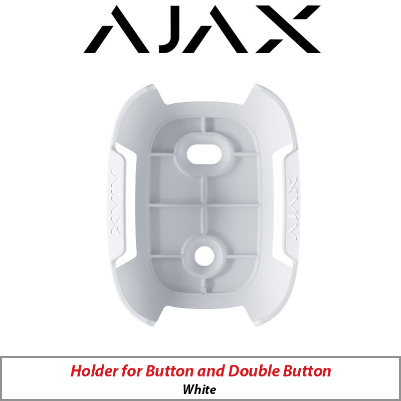 AJAX HOLDER FOR BUTTON AND DOUBLE BUTTON WHITE AJAX-21658-WHITE ∙ Doris CCTV