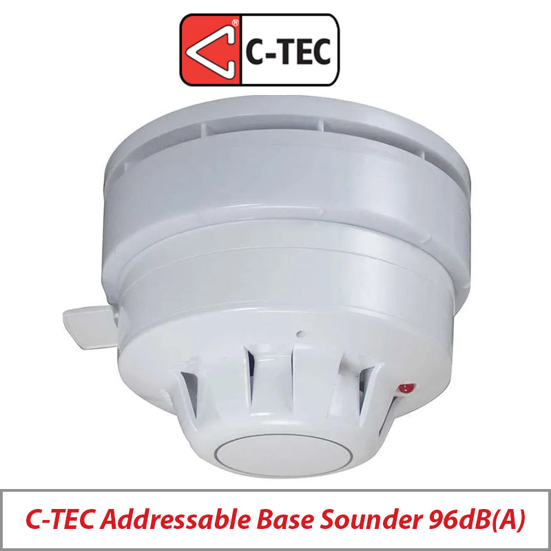 C-TEC ADDRESSABLE 96dB(A) BASE SOUNDER BF431A-CX-W ∙ Doris CCTV
