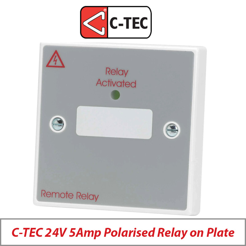 C-TEC 24V 5A RELAY ON A PLATE BF376 ∙ Doris CCTV