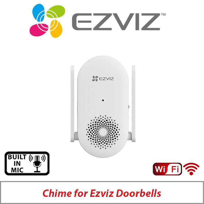 EZVIZ WI-FI CHIME FOR EP3x Pro DOORBELLS CS-CH1 ∙ Doris CCTV