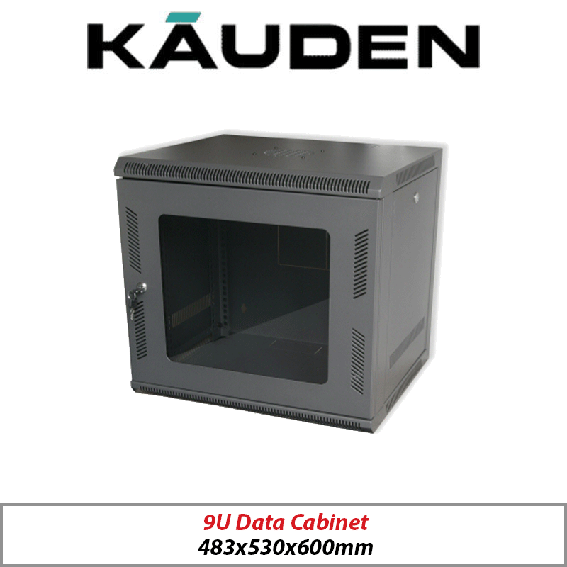 DATA CABINET - KAUDEN DATA CABINET 9U 600MM DEEP DC9U/600 ∙ Doris CCTV