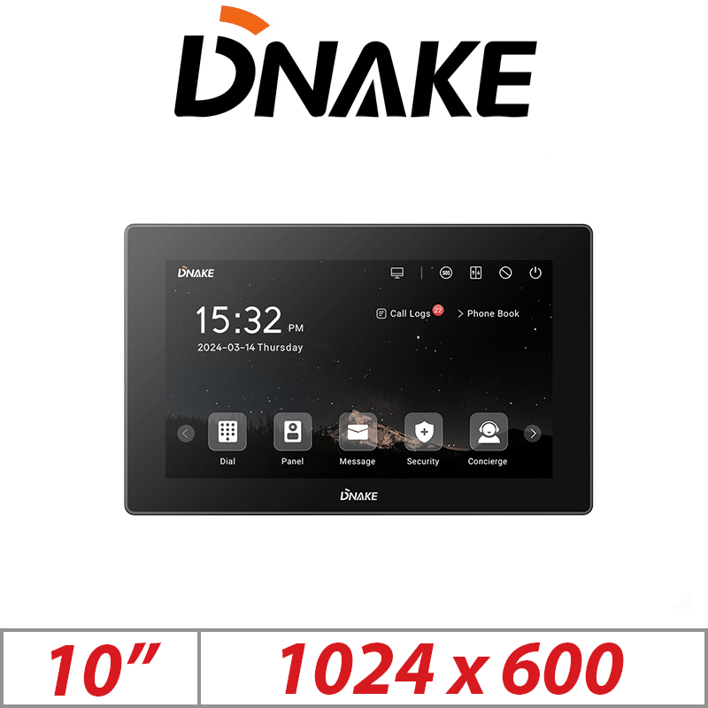 DNAKE 10 INCH LCD INDOOR MONITOR 280M-S3 ∙ Doris CCTV