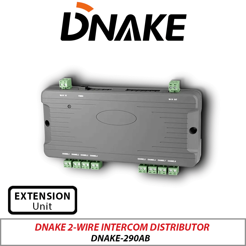 DNAKE 2-WIRE INTERCOM DISTRIBUTOR DNAKE-290AB-8 ∙ Doris CCTV
