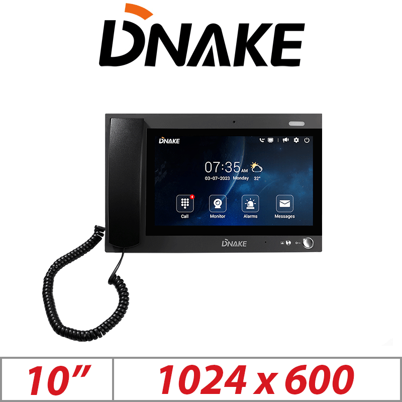 DNAKE 10" Android Indoor Master Station, Smart Home Integration (902C-A) ∙ Doris CCTV