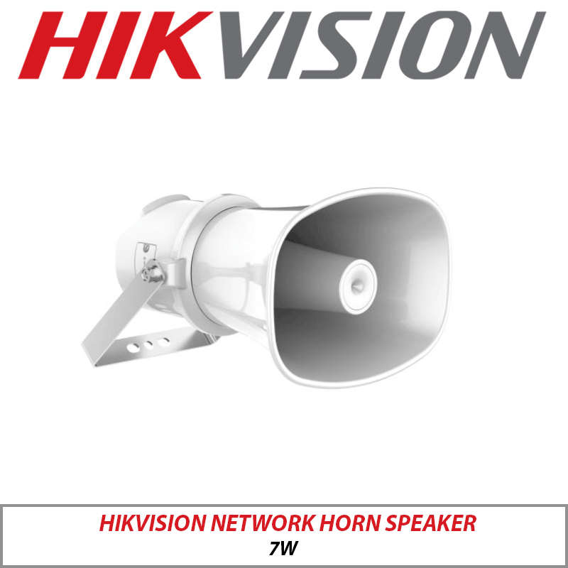 HIKVISION NETWORK HORN SPEAKER 7W DS-QAZ1307G1T-E ∙ Doris CCTV
