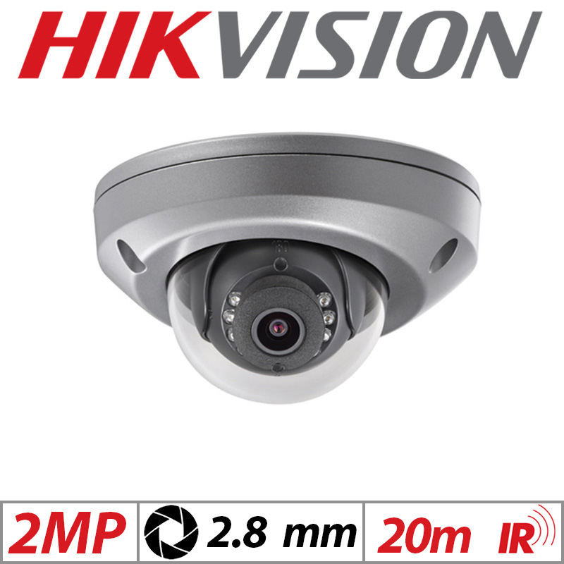 HIKVISION 2MP IP PoE MINI DOME CAMERA DS-2CD6520DT-I 2.8MM ∙ Doris CCTV