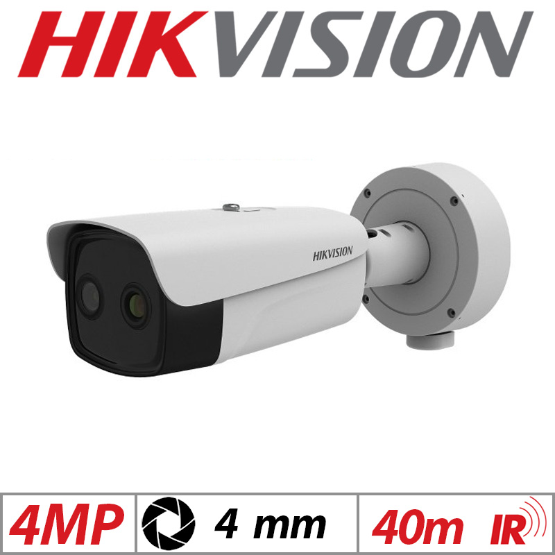 4MP HIKVISION DEEP IN VIEW THERMAL 9.7MM AND OPTICAL 4MM BI-SPECTRUM ...
