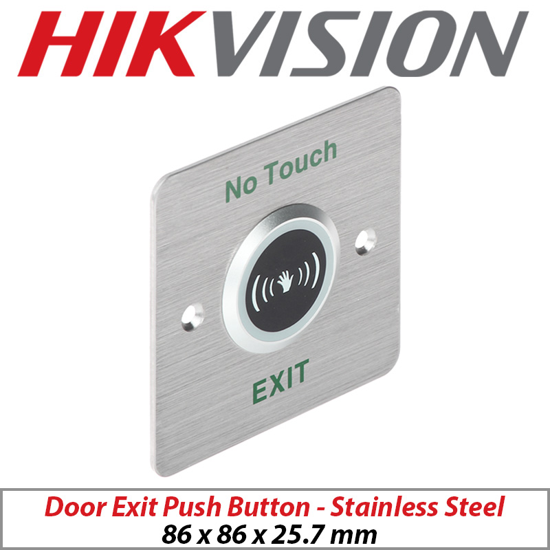 DOOR EXIT - HIKVISOIN CONTACTLESS EXIT BUTTON DS-K7P03/T ∙ Doris CCTV