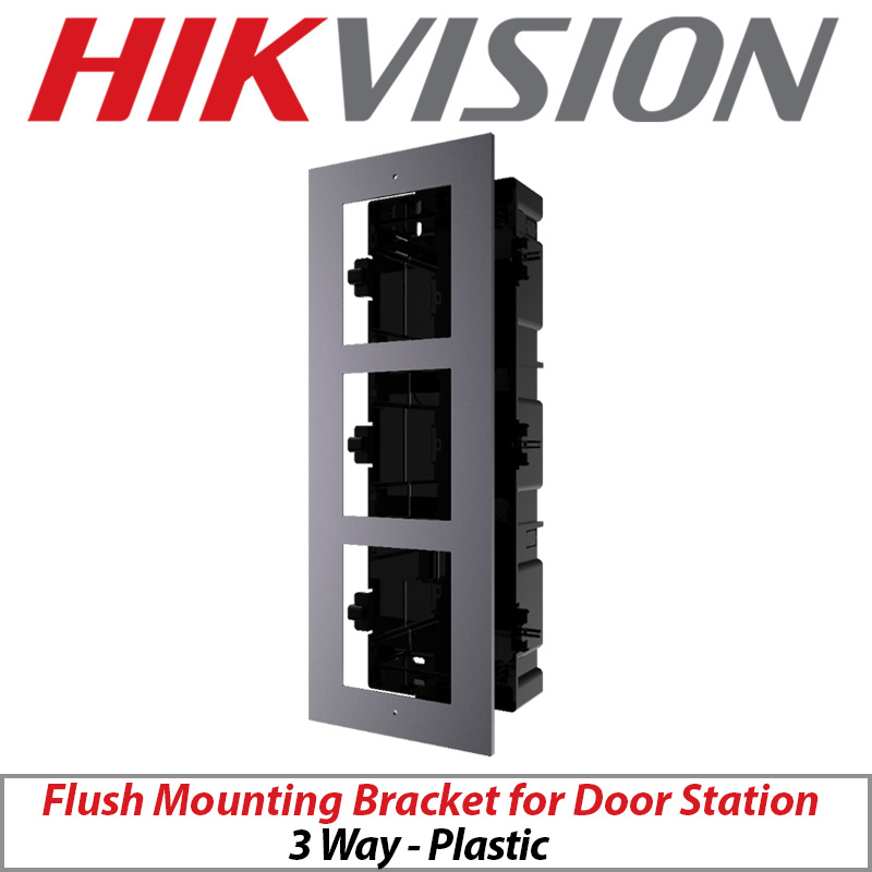 HIKVISION FLUSH MOUNT BRACKET FOR MODULAR DOOR STATION DS-KD-ACF3 ...