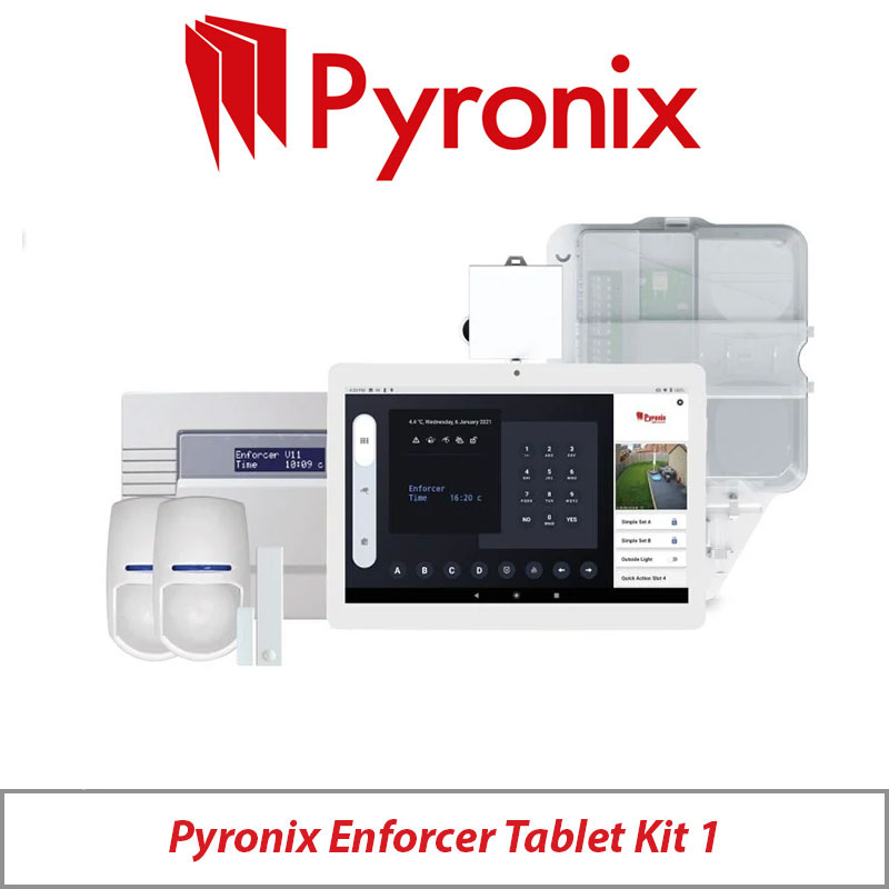 PYRONIX ENFORCER KIT1 TABLET INTUDER ALARM KIT WIFI V11 - ENF-TAB/KIT1 ...
