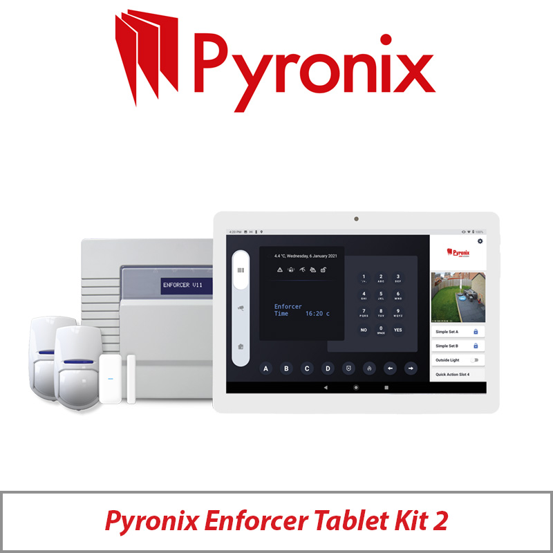PYRONIX ENFORCER KIT2 TABLET INTUDER ALARM KIT WIFI V11 - ENF-TAB/KIT2 ...