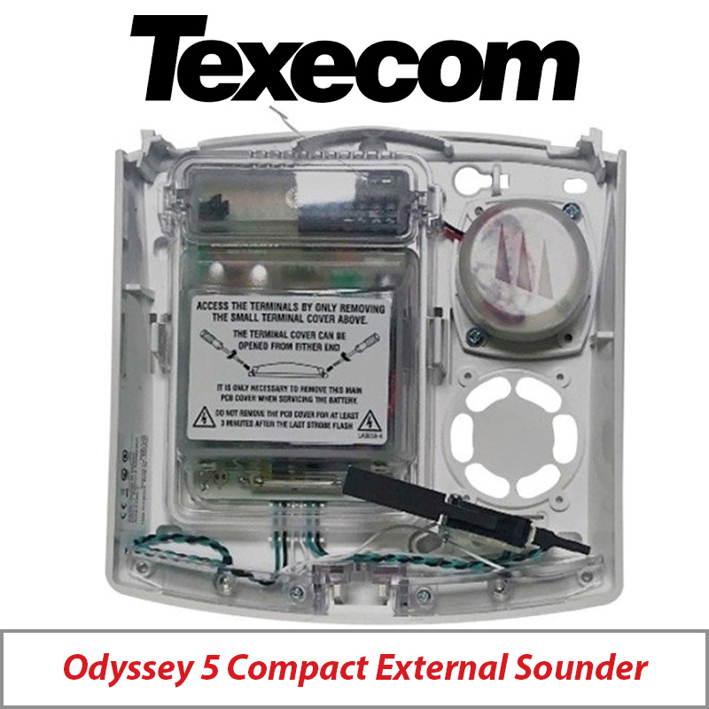 TEXECOM ODYSSEY 5E B/P FCF-0005 COMPACT EXTERNAL SOUNDER ∙ Doris CCTV