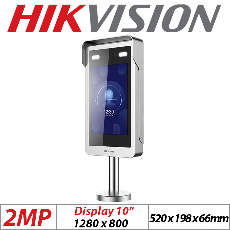2MP HIKVISION TOUCHLESS IDENTITY AUTHENTICATION TERMINAL 10 INCH SCREEN ...
