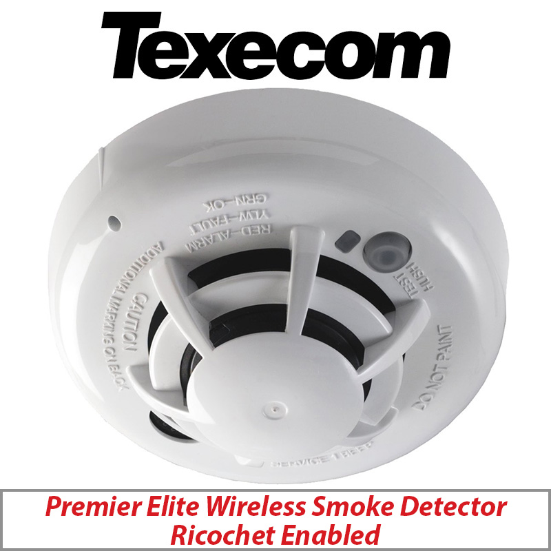 TEXECOM PREMIER ELITE GBN-0001 WIRELESS SMOKE DETECTOR - RICOCHET ...
