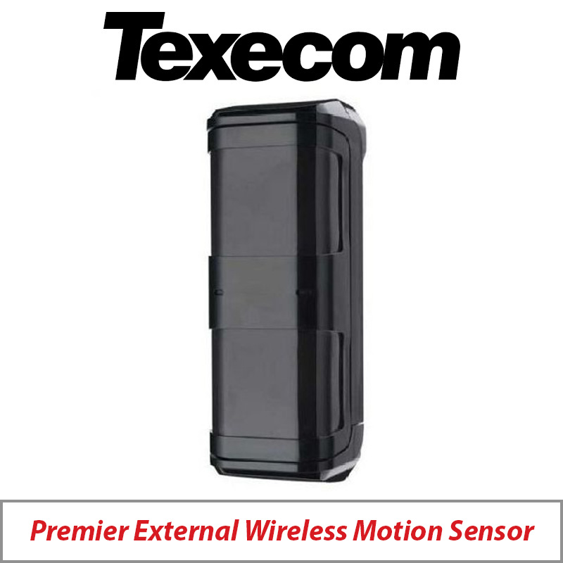 TEXECOM PREMIER EXTERNAL GBW-0001 WIRELESS MOTION SENSOR (BLACK) ∙ ...