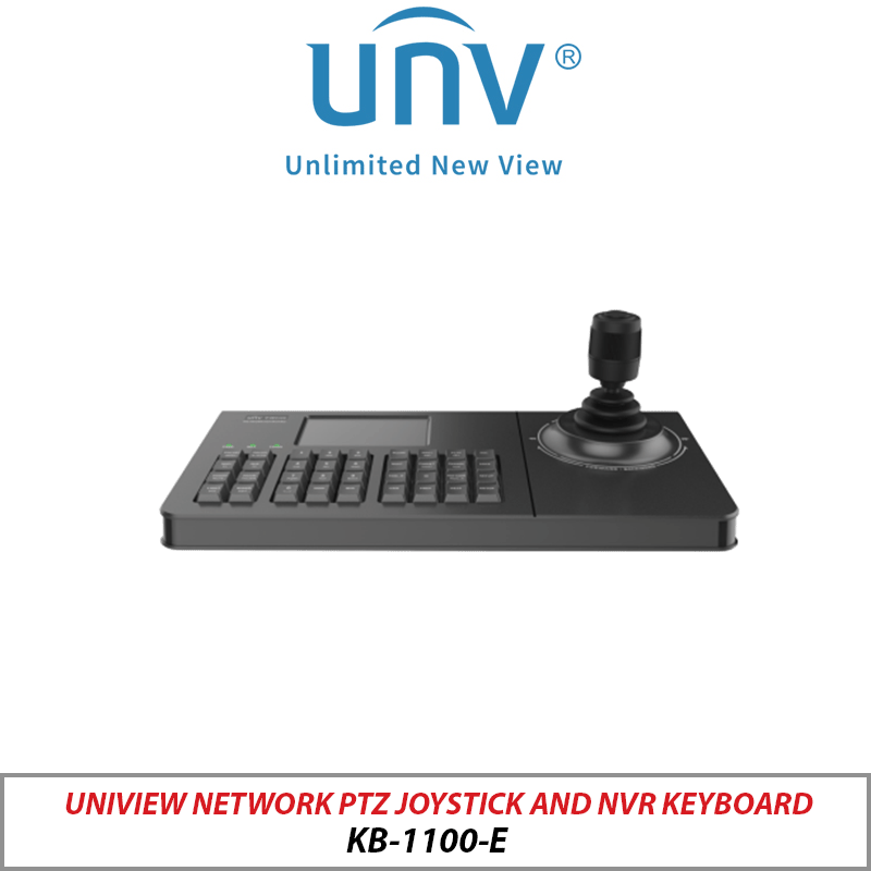Uniview Network PTZ Joystick & NVR Keyboard (KB-1100-E) ∙ Doris CCTV