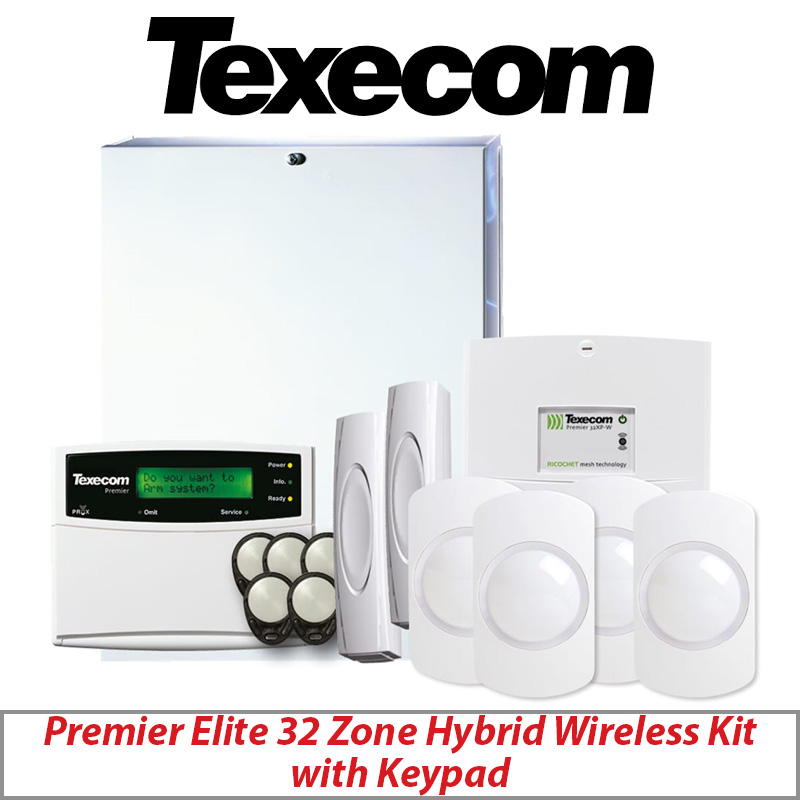 TEXECOM WIRELESS KIT KIT-1005 48 32 PANEL WITH KEYPAD ∙ Doris CCTV