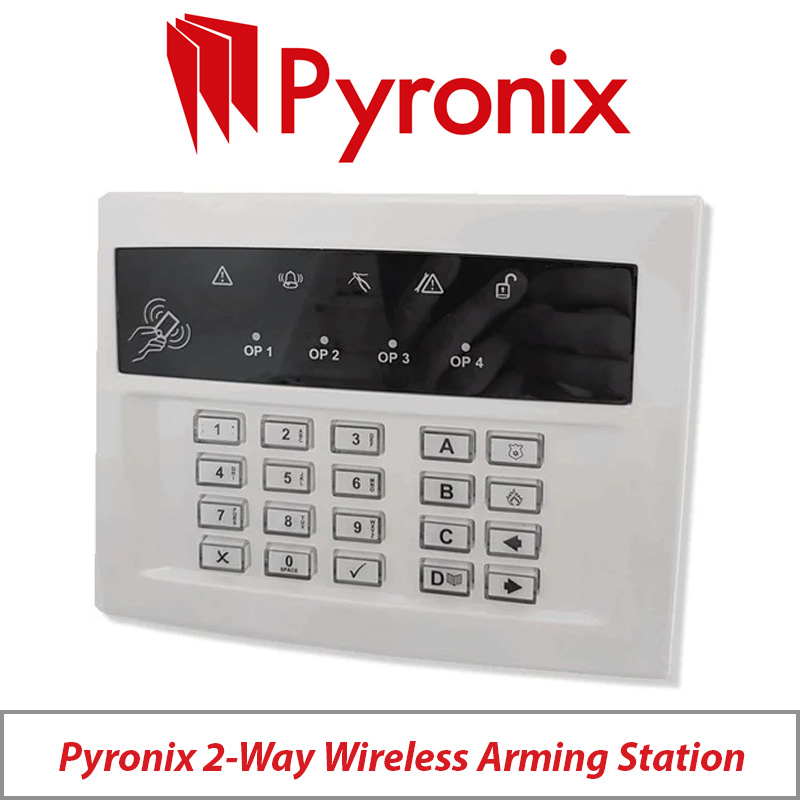 KEYPAD WIRELESS TWO-WAY WIRELESS ARMING STATION LEDRKP/WHITE-WE ∙ Doris ...