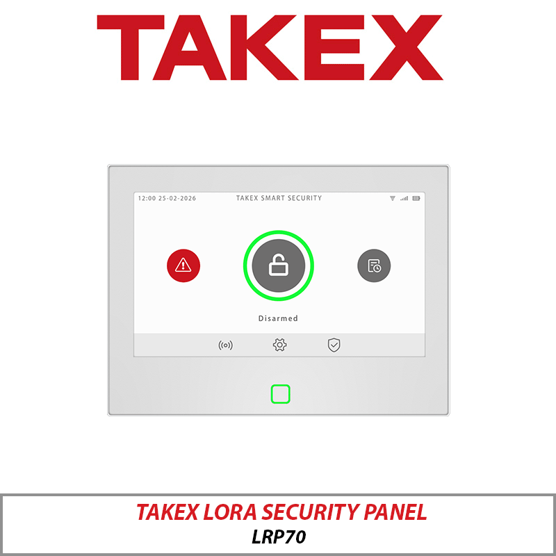 TAKEX LORA SECURITY PANEL LRP70 ∙ Doris CCTV