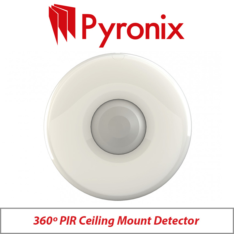 PYRONIX DETECTOR - OCTOPUS DQ 360 DEGREE PIR CEILING MOUNT DETECTOR ...