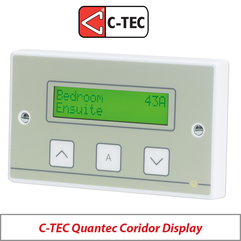 C-TEC QUANTEC CORRIDOR DISPLAY QT608C ∙ Doris CCTV