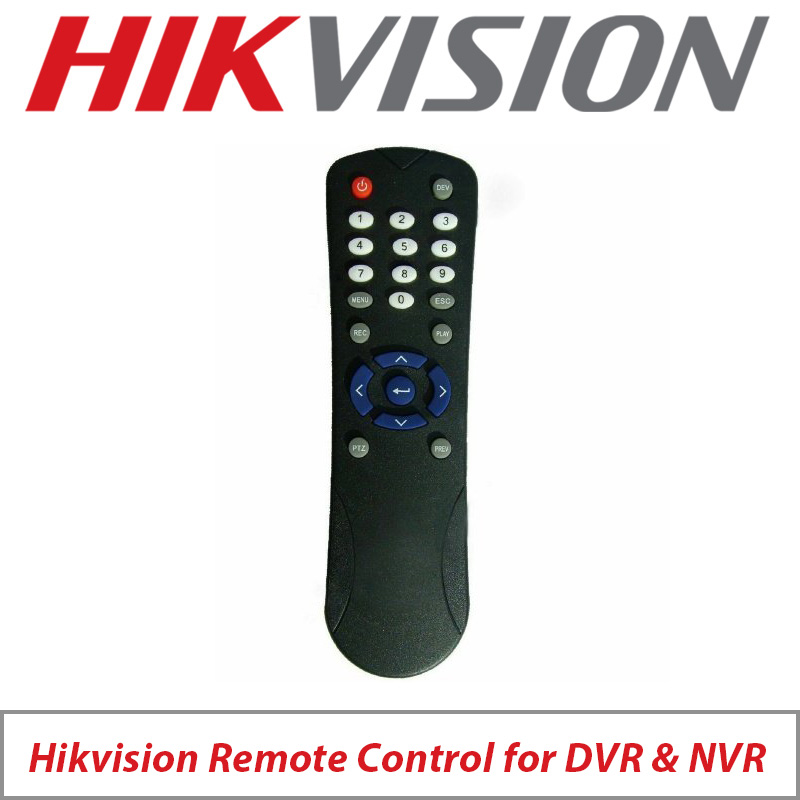 HIKVISION REMOTE CONTROL ORIGINAL REPLACEMENT FOR DVR AND NVR ∙ Doris CCTV