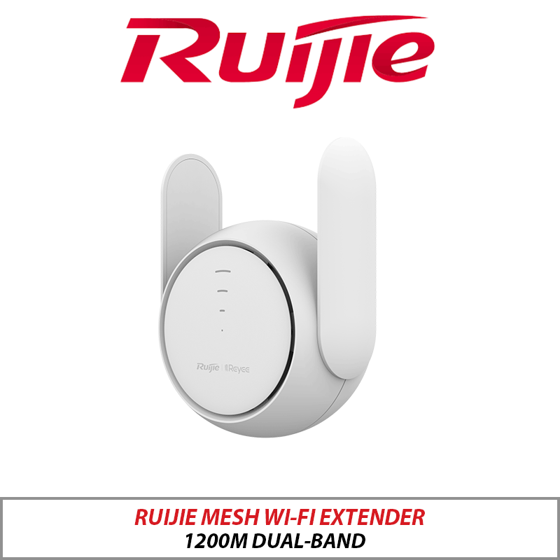 Ruijie 1200M Dual-Band Mesh Wi-Fi Extender (RG-EW1200R) ∙ Doris CCTV