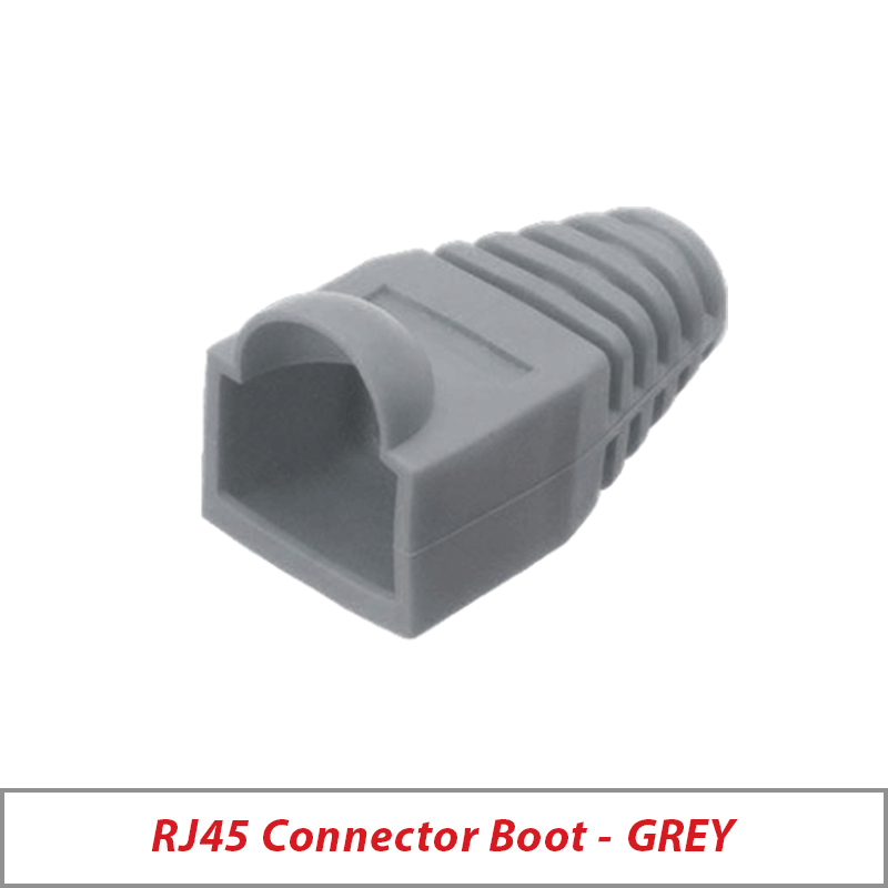 RJ45 CAT5-5e-6 CONNECTOR BOOT - GREY ∙ Doris CCTV