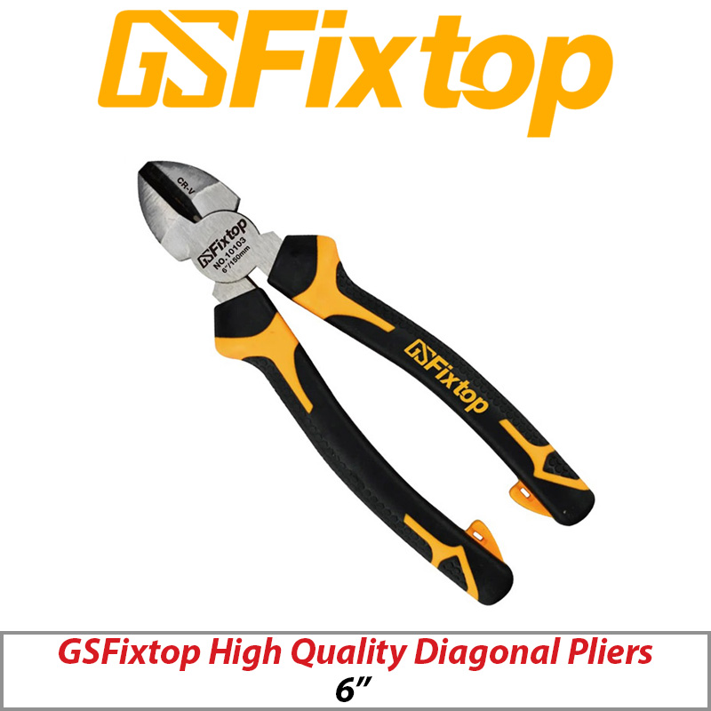 GSFIXTOP TLK DIAGONAL CUTTER-10103 6″ INCH 150MM DIAGONAL CUTTING ...