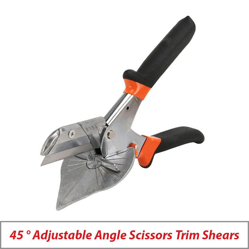 45 DEGREE ADJUSTABLE ANGLE SCISSORS TRIM SHEARS HAND TOOLS TLK-TRUNK ...