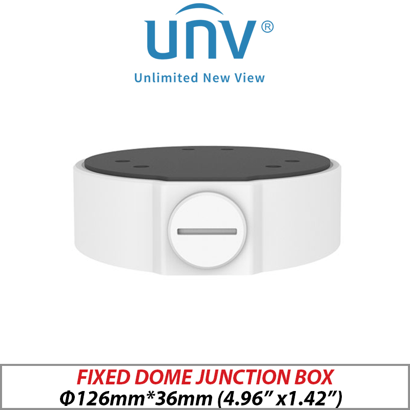 UNIVIEW FIXED DOME JUNCTION BOX TR-JB03-H-IN-WHITE ∙ Doris CCTV
