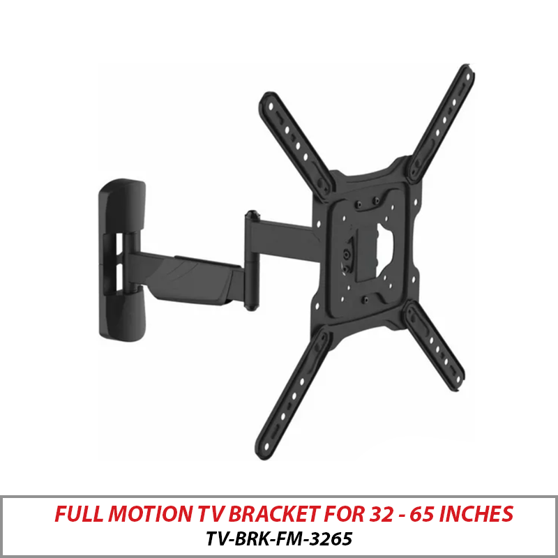 FULL MOTION TV BRACKET FOR 32 - 65 INCHES TV-BRK-FM-3265 ∙ Doris CCTV