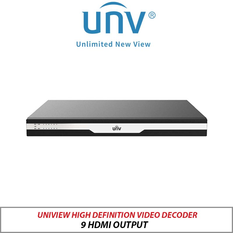 UNIVIEW 9 HDMI OUTPUT HIGH DEFINITION VIDEO DECODER ADU8709-E-V3 ∙ Doris CCTV