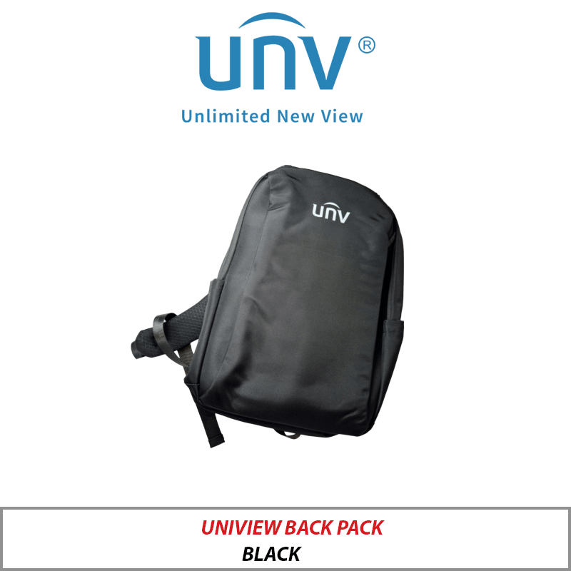 UNIVIEW BLACK BACK PACK ∙ Doris CCTV